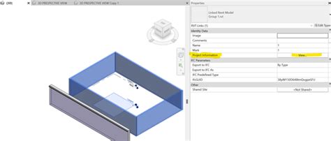 Project Information Of Rvt Link Autodesk Community