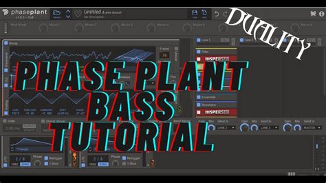 Duality Phase Plant Bass Tutorial Dubstep Riddim Part One Youtube