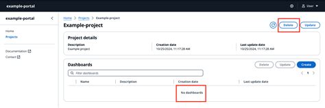 Delete A Project Aws Iot Sitewise