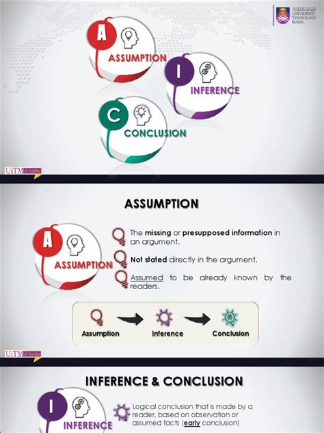 Chapter 4 Inference Conclusion Assumption Pdf Grocery Store