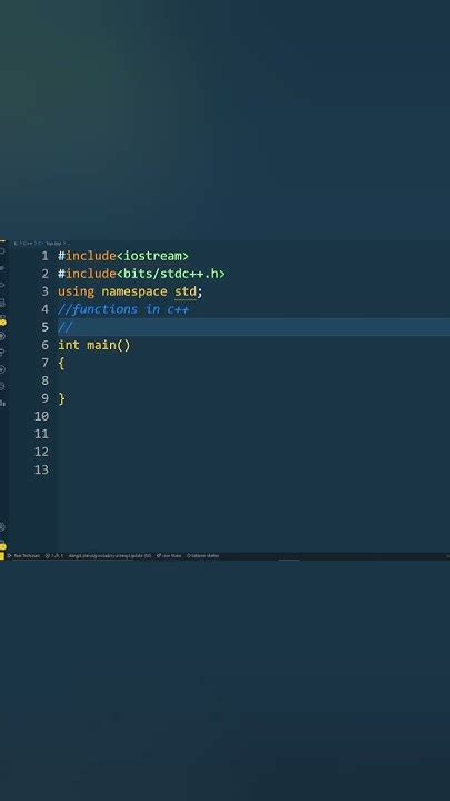 Part 2 Basic Concepts Of Functions In C Coding Shorts