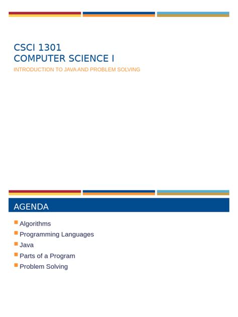 Intro To Java And Problem Solving Pdf