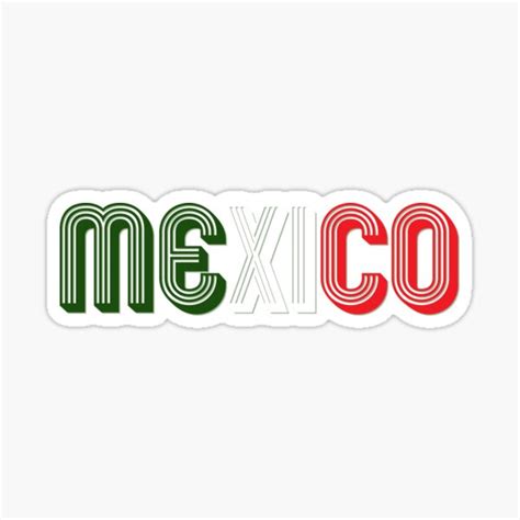 Mexico Lives In The Skin Sticker For Sale By Mexacomer Redbubble