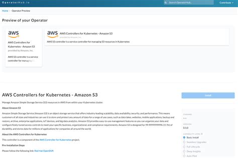 operatorhub onboarding ack