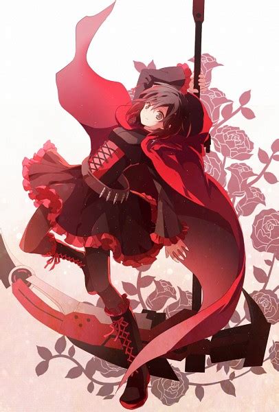 Ruby Rose RWBY Mobile Wallpaper By Naturalwind Zerochan Anime Image Board