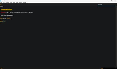 Notepad Made With Tkinter Rmadeinpython