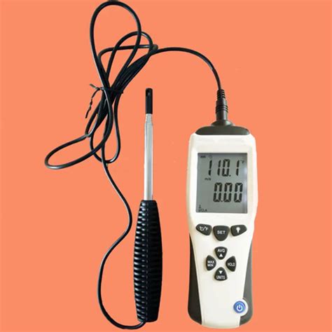 Gaotek Hot Wire Anemometer Wind Speed Tester Lcd Backlight Display Gao Tek