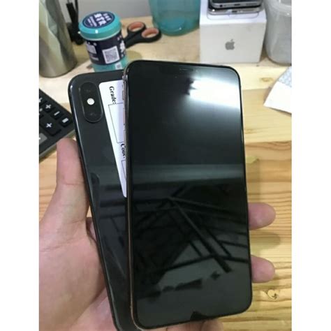 Jual Iphone Xs Max 64gb Bekas Fullset 64gbgrey Shopee Indonesia