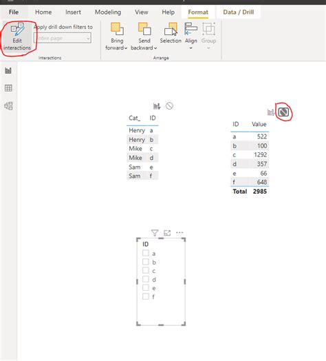 solved slicers not affecting other slicers and visuals microsoft