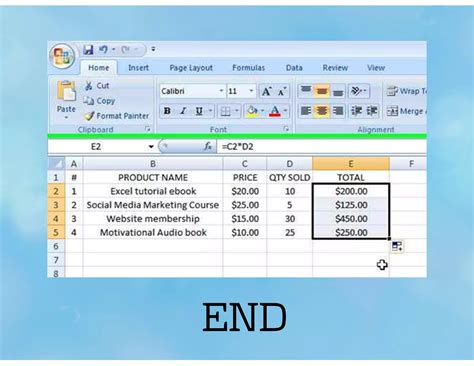 Excel Tutorial Ppt