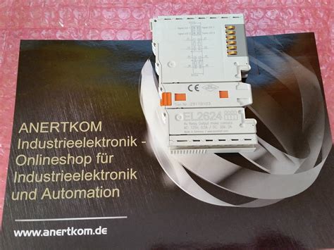 Beckhoff 4 Channel Relay Output Terminal 125V AC 30V DC EL2624 Andre Ertel ANERTKOM