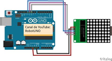 🤖proyecto matriz led automática con arduino robotuno