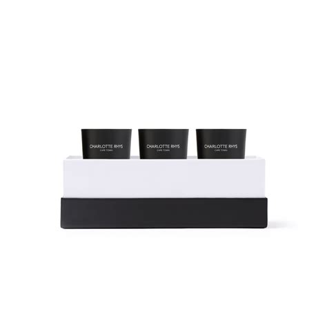Charlotte Rhys Mini Candles T Set 3 X 50g