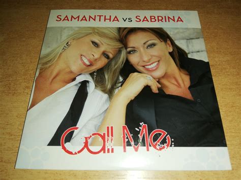 Samantha Fox Vs Sabrina Call Me Cd Maxi Single 2010 Cardsleeve 7tr