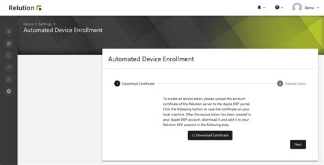 Apple Device Enrollment Program Dep