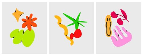 손으로 그린 벡터 추상 간단한 현대 창조적 인 장식 현대 미니멀리즘 특이한 유기 질감 모양 형태 세트 낙서 디자인 개념 유기적 인 자유형 추상 모양 포스터 패턴에 대한 스톡