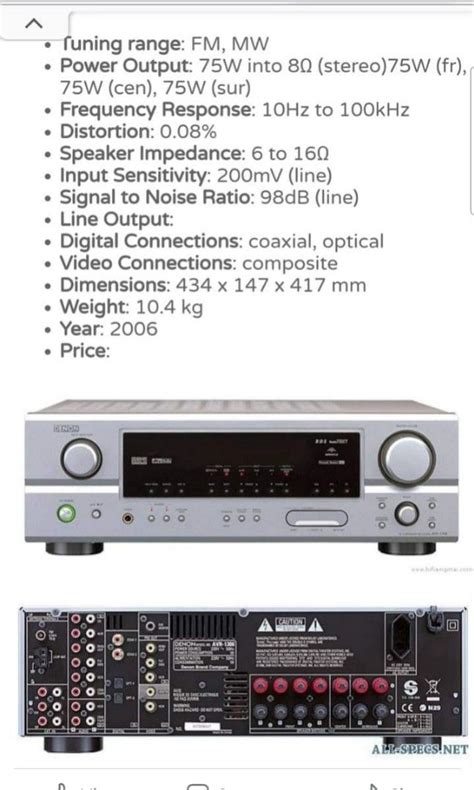 Denon Amplifier Audio Soundbars Speakers And Amplifiers On Carousell