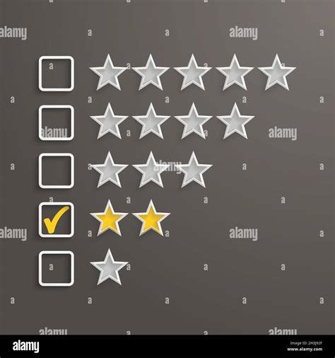 Star Rating Analysis Hi Res Stock Photography And Images Alamy