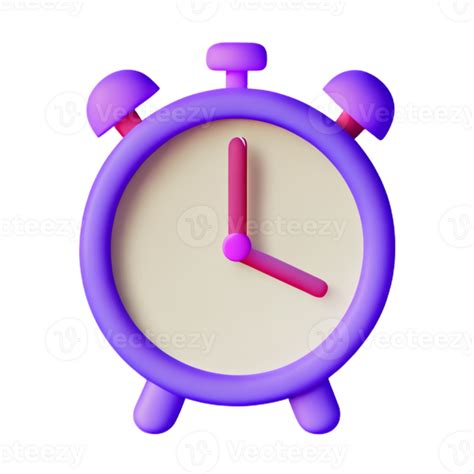 Alarm Clock Time Ai Generative 34138463 Png