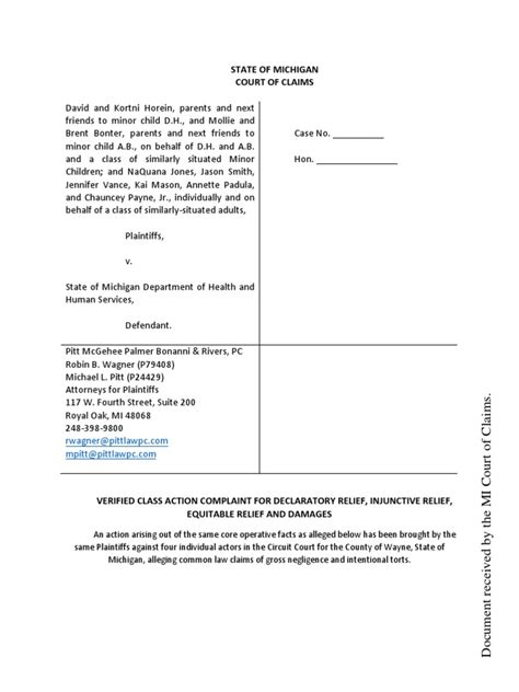 Hawthorn Coc Verified Class Action Complaint 4 28 23 Pdf