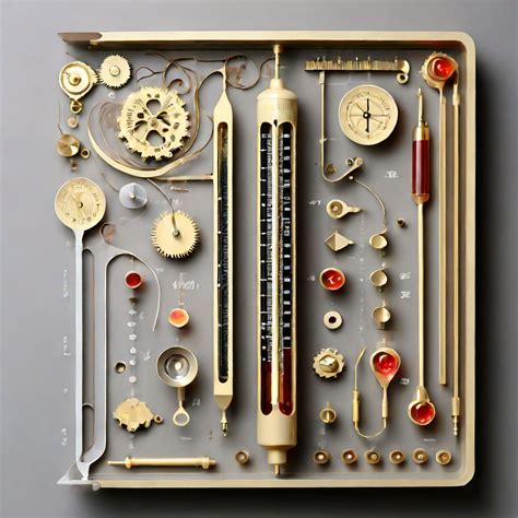 Exploded View For A Thermometer By Hu Snake Playground