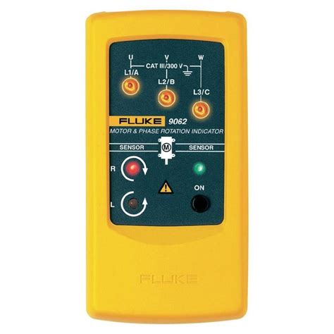 Fluke 9062 Motor And Phase Rotation Indicator Hire Sunbelt Rentals Test And Monitoring