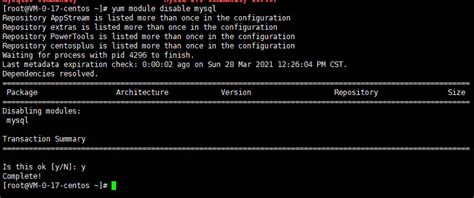 Centos7 Centos8 Yum 安装mysql80 Tt1234 博客园