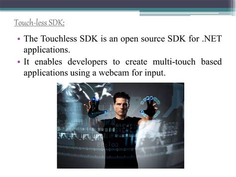 Touchless Touchscreen Technology Pptx