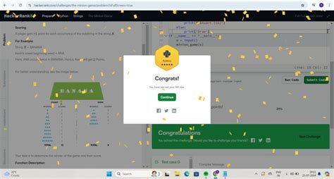 Stuti Tiwari On Linkedin Python Hackerrank Coding Continuouslearning Achievementunlocked