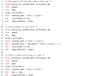 oracle developers on linkedin learn how to calculate ages and find