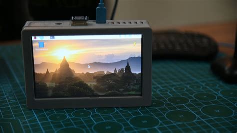 raspberry pi in printed case with stand talkingstuff network