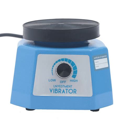 4 Round Dental Vibrator Shaker Lab Oscillator Variable Speed For Mixing Plaster Pouring