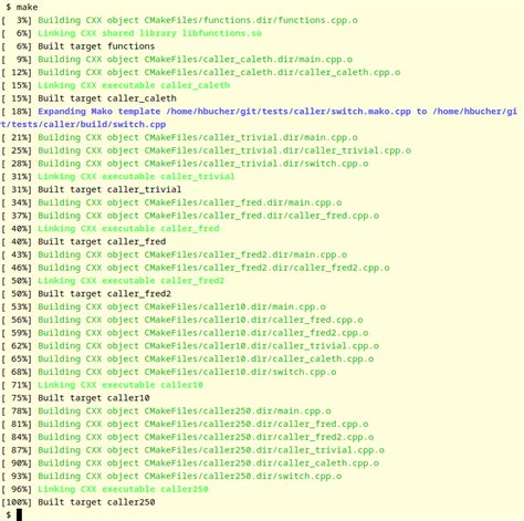 Replacing C Templates With Mako Templates