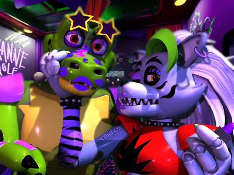 Monty And Roxy Fnaf Security Breach Roxy And Monty Fnaf Matching Pfp