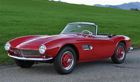 A BMW 507 owned by the man who designed it is headed to auction