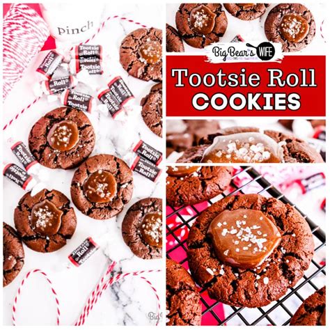 Tootsie Roll® Cookies Recipe Roll Cookies Chocolate Cookie Recipes Bread Recipes Sweet