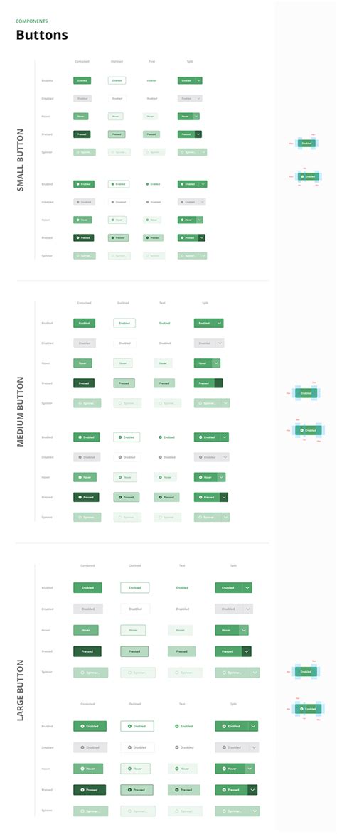 Web UI Style Guideline Behance