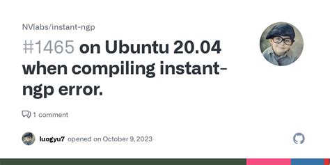 On Ubuntu 2004 When Compiling Instant Ngp Error · Issue 1465