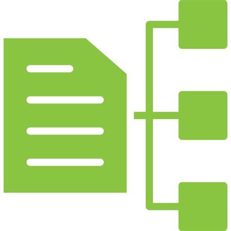 Hierarchy Structure Generic Flat Icon