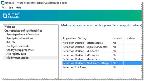 walkthrough to customize reflection appearance and behavior