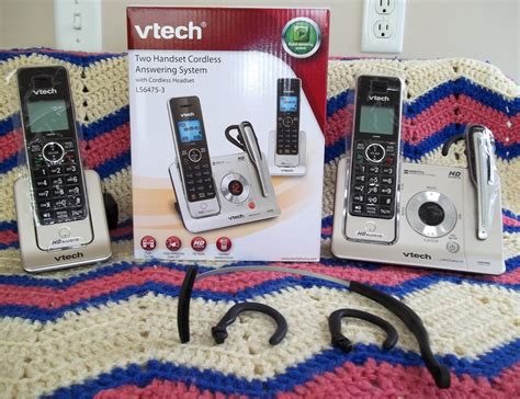 My Review On VTech Two Handset Cordless Answering System VTech Cordless Phones
