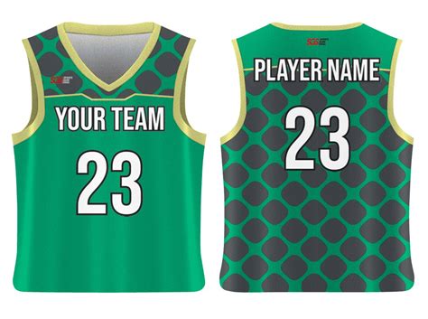 Custom Square Net Shape Adult Youth Unisex Basketball Jersey