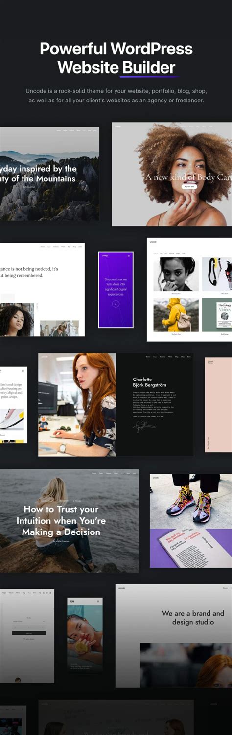 Uncode Creative And Woocommerce Wordpress Theme Masterbundles