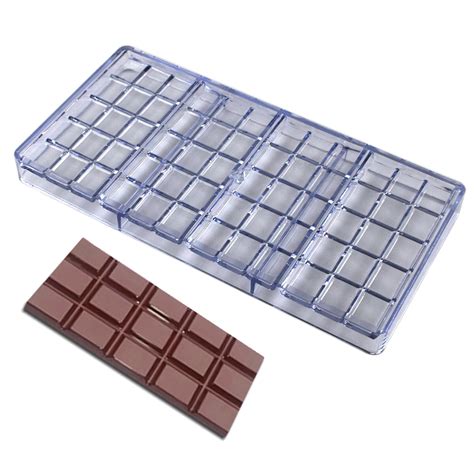 Moule Tablette Ecosway Seashell Forme Moule à Chocolat En Polycarbonate