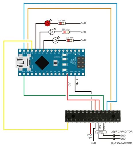 Arduino Nano As An Isp Programmer Martyn Currey