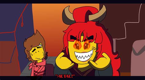 Nimona Scene Redraw With Kai And Wildfyre Rninjago
