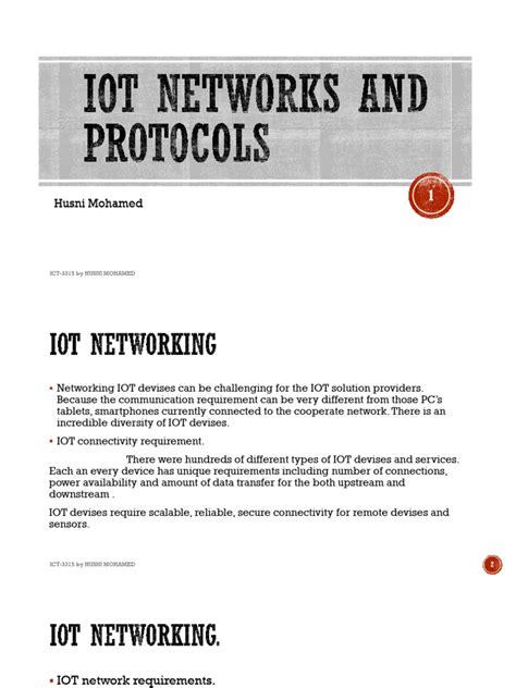 04 iot networks and protocols pdf computer network internet of things