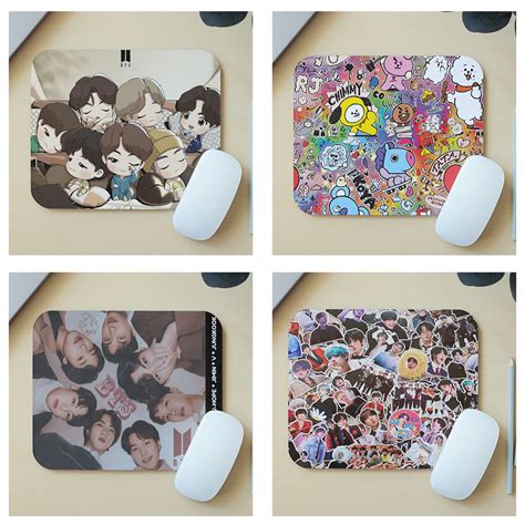 Bts Mouse Pad Bts Army Chibi And Cutie Version Shopee Philippines