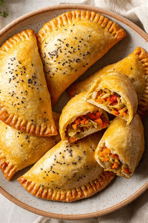 Golden Vegetable Empanadas
