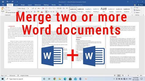 master the art merging word documents university innovation hub